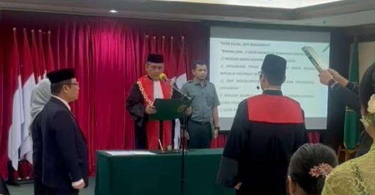 Andi Saputra Dilantik Jadi Hakim Ad Hoc Tipikor PN Jakarta Pusat ...